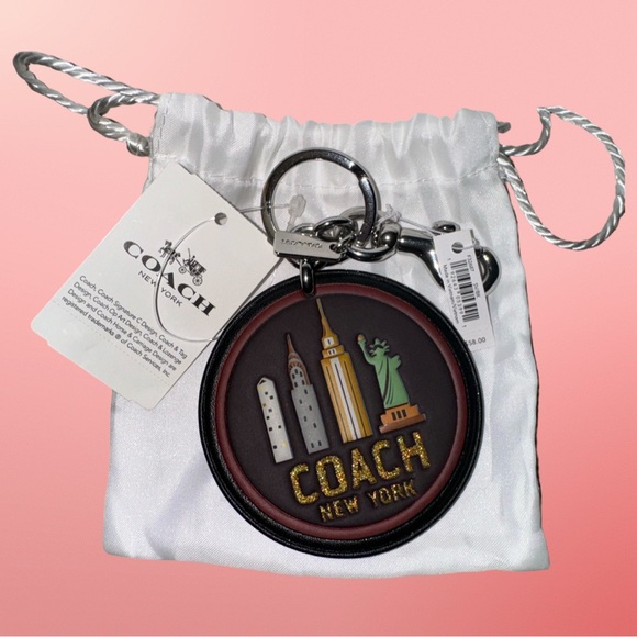 Coach | Bags | Coach New York Purse Charm | Poshmark